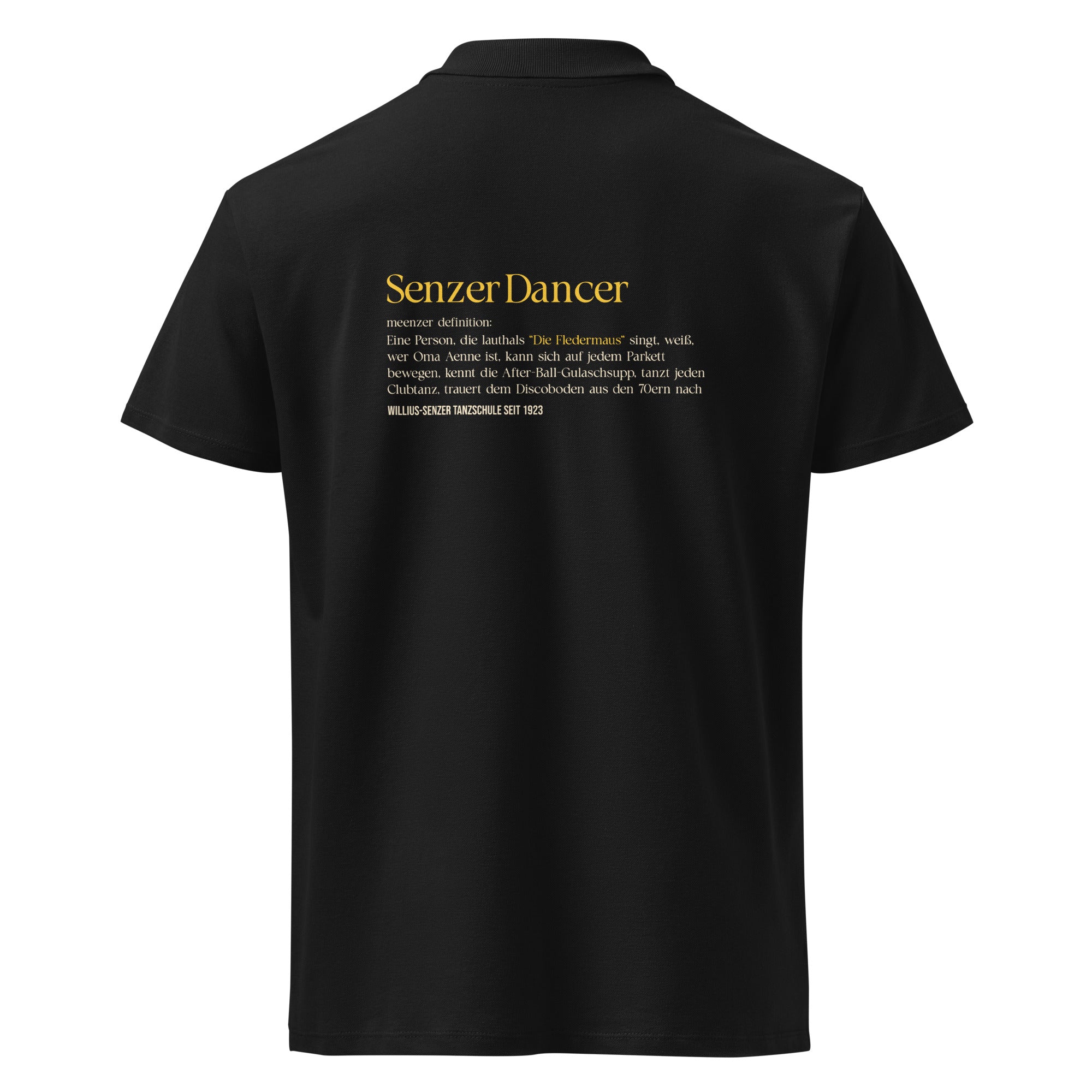 Premium-Piqué-Poloshirt Senzer Dancer Mainz Edition | Senzers Marktplatz